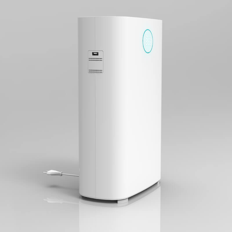 PM2.5 Sensor 4 Wind Speeds Digital Display mini Air Purifier from China ...